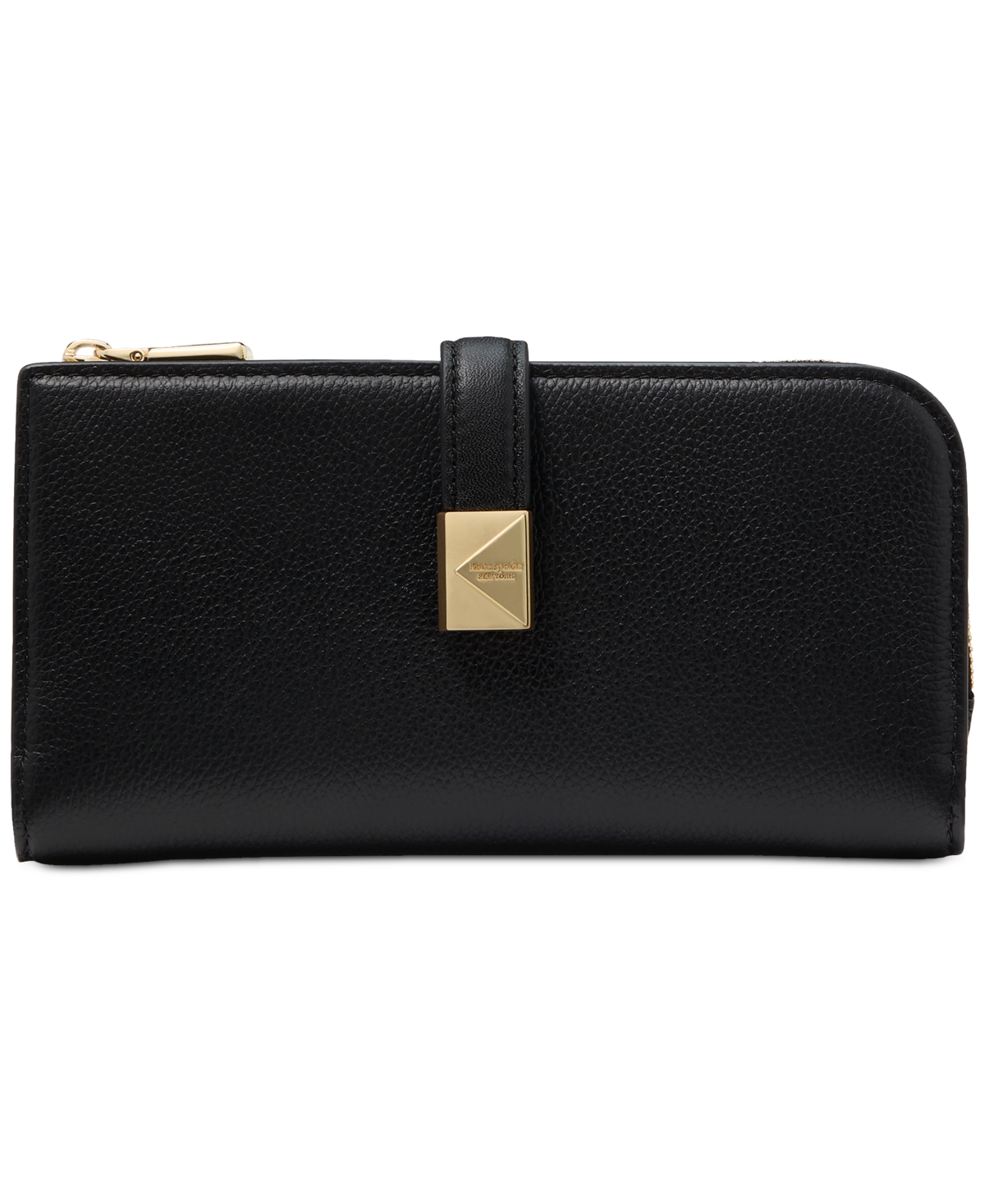 Click here for kate spade new york Deco Pebbled Leather Zip Slim... prices