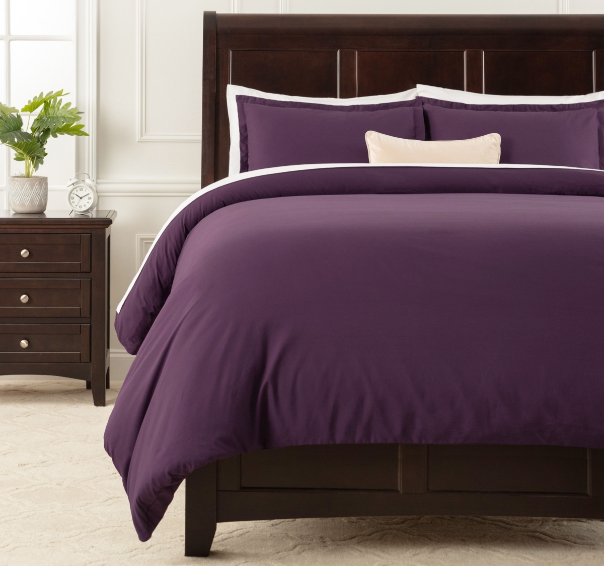 Click here for Chanasya Premium Solid Duvet Cover Set - Duvet Cov... prices