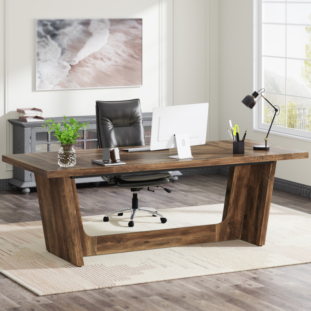 Click here for Tribesigns 70.87-Inch Executive Computer Desk: Lar... prices