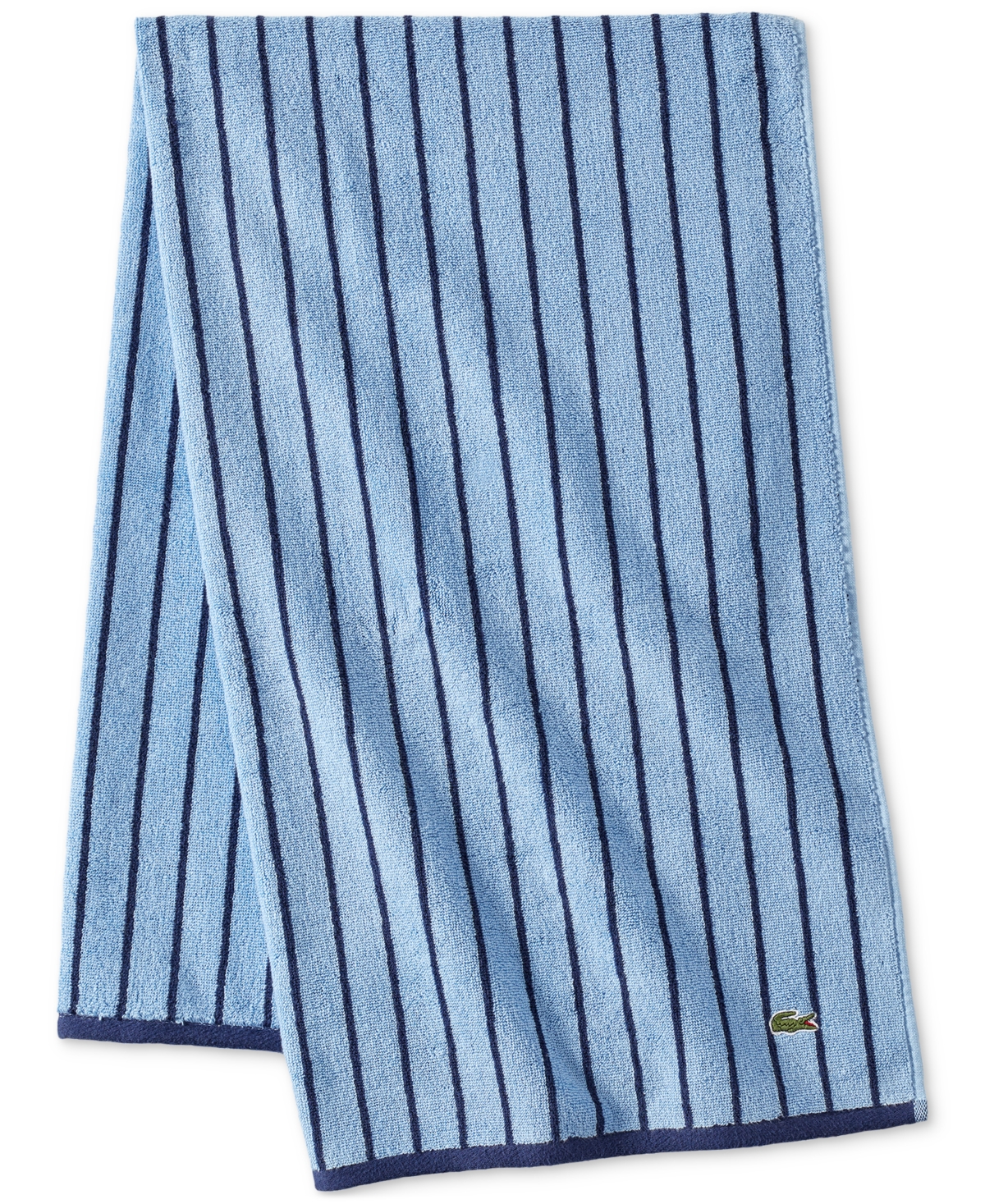 Click here for Lacoste Home Centre Mark Cotton Jacquard Stripe Ba... prices