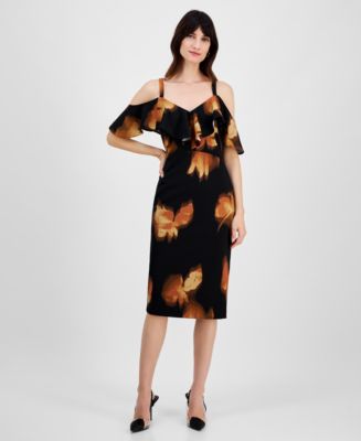 RACHEL Rachel Roy Marcella Off-The-Shoulder Dress - Macy's