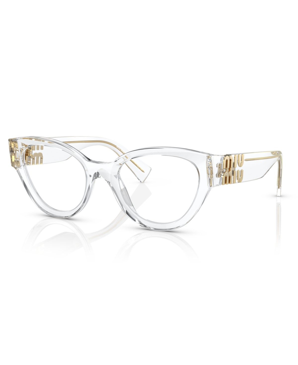 Click here for Miu Miu Womens Eyeglasses  Mu 01VV - Clear prices