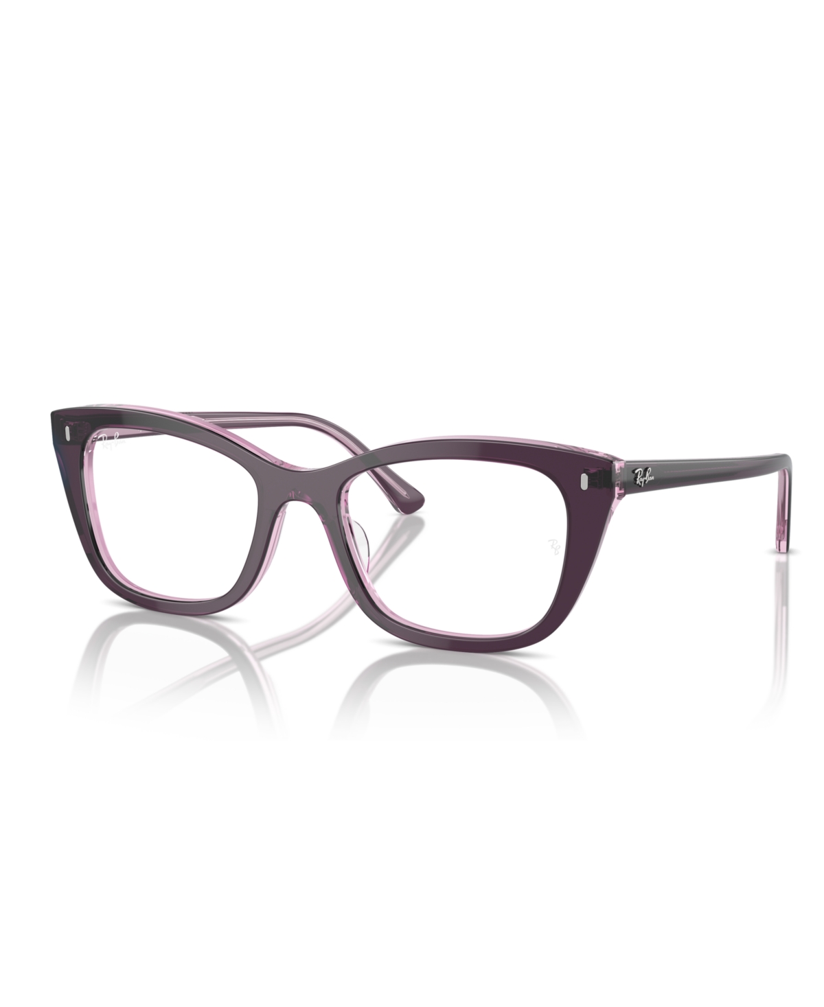 Click here for Ray-Ban Unisex Eyeglasses  RB5433 - Violet On Tran... prices
