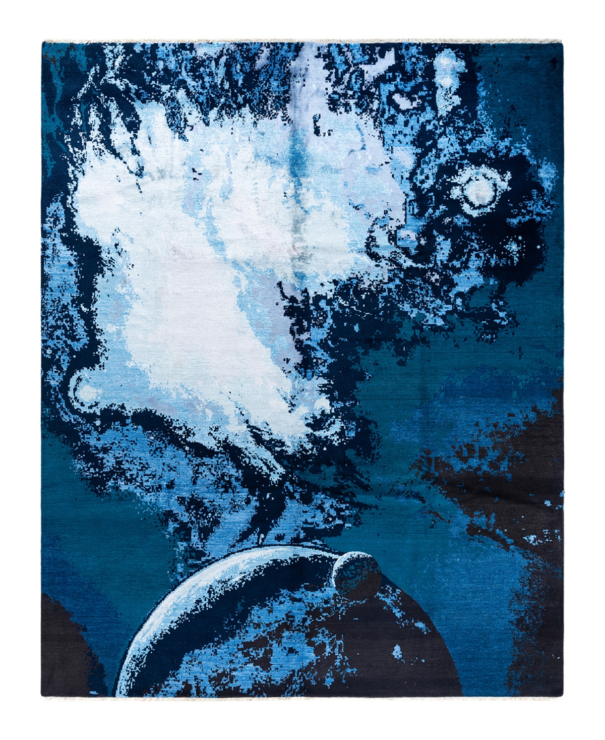 Click here for Adorn Hand Woven Rugs Indian Ooak M7442 83x103 Are... prices