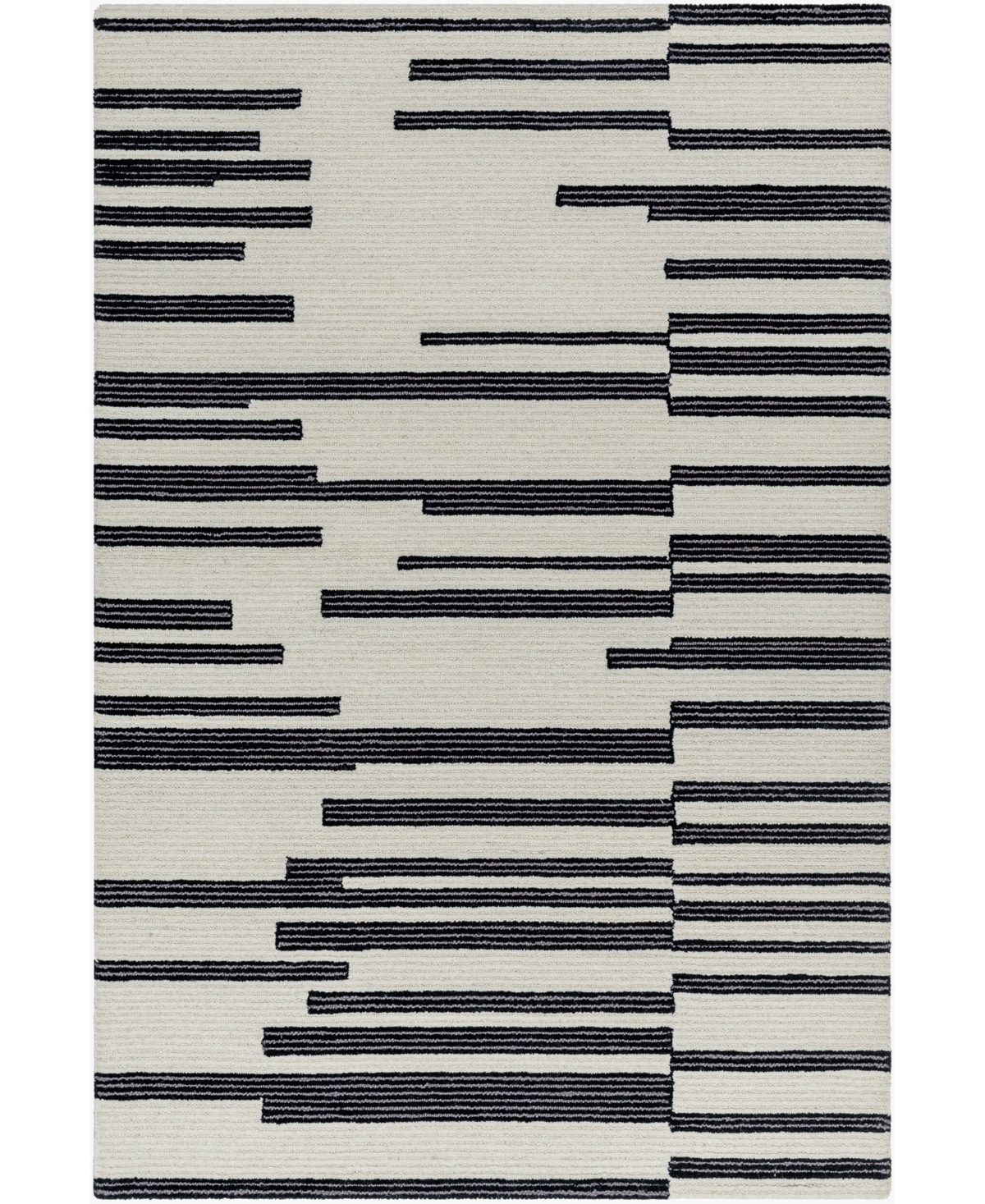 Click here for Livabliss Rossi 532309 2x3 Area Rug - Gray/Black prices