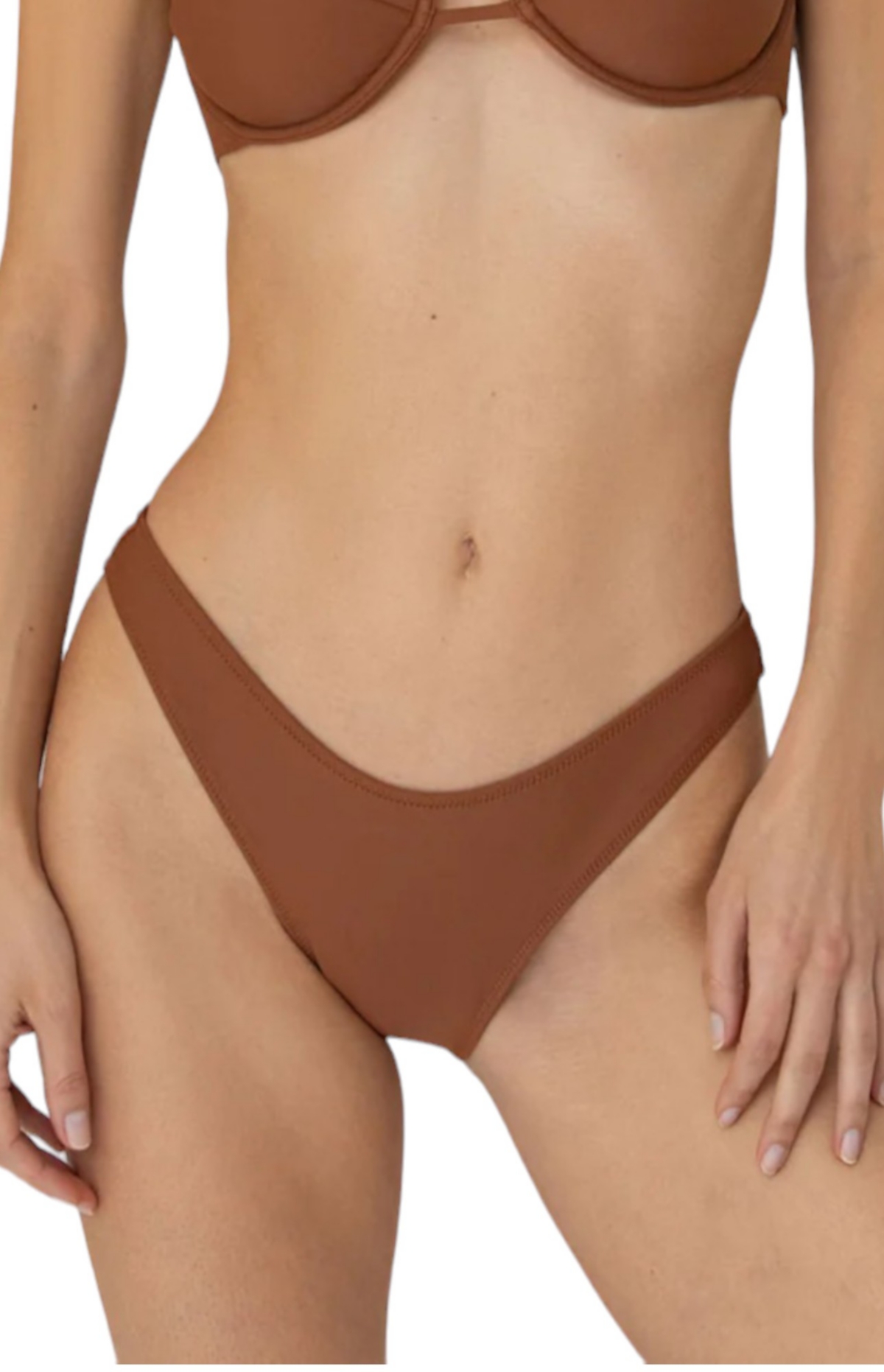 Click here for Bright Swimwear Womens Lola Bottom - Brown prices