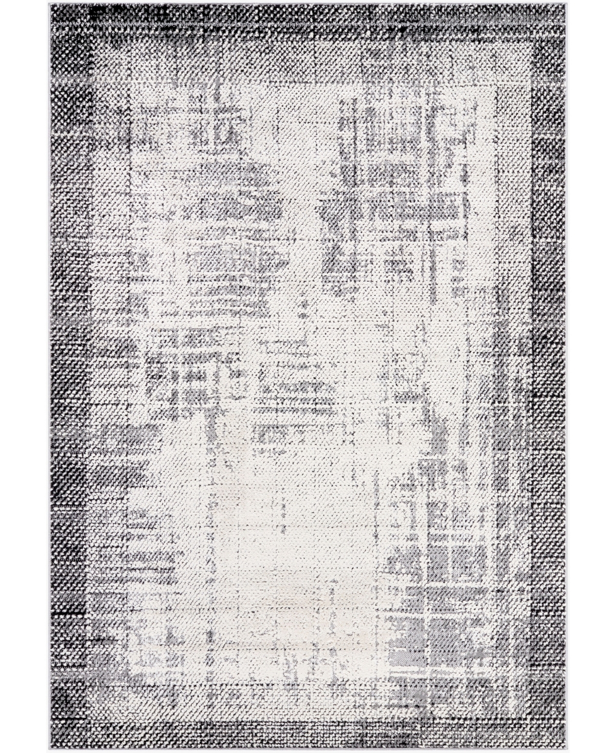 Click here for Livabliss Siyah Siy-2306 710x10 Area Rug - Gray/Bl... prices