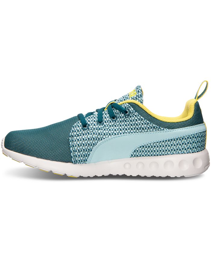 Puma Women's Carson Runner Knit Casual Sneakers from Finish Line - Macy's