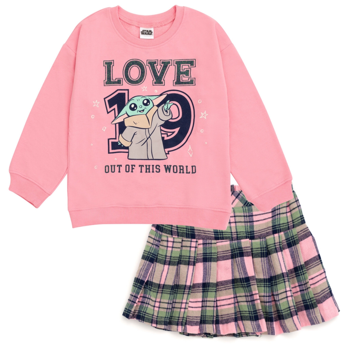 Click here for Star Wars Little Girls The Mandalorian Grogu Fleec... prices