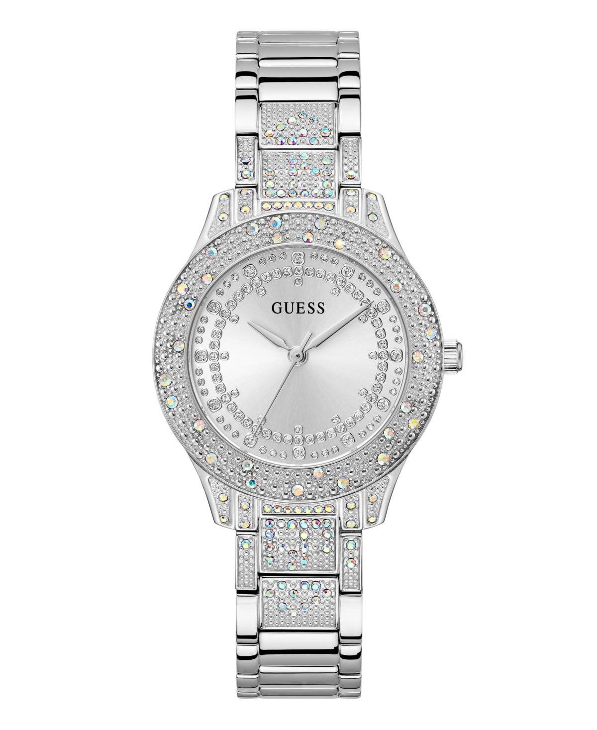Click here for Guess Womens Analog Silver Tone Steel Watch 36mm -... prices