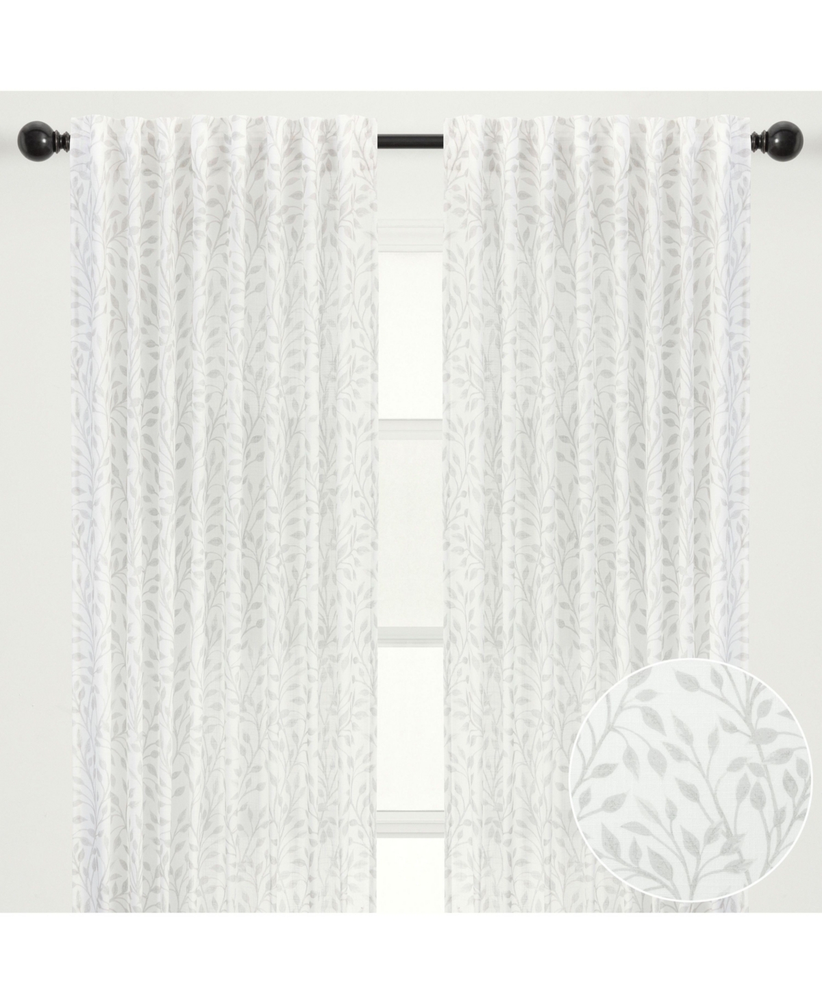 Click here for Chanasya Premium 2-Panel Light Filtering Curtains... prices