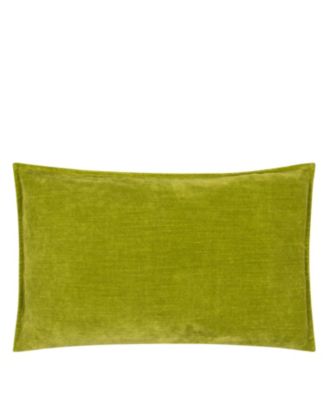 Designers Guild Rivoli Lime Velvet Decorative Pillow - Macy's