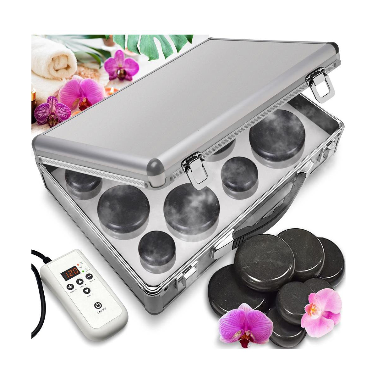 Click here for SereneLife Portable Hot Stone Massage System With... prices