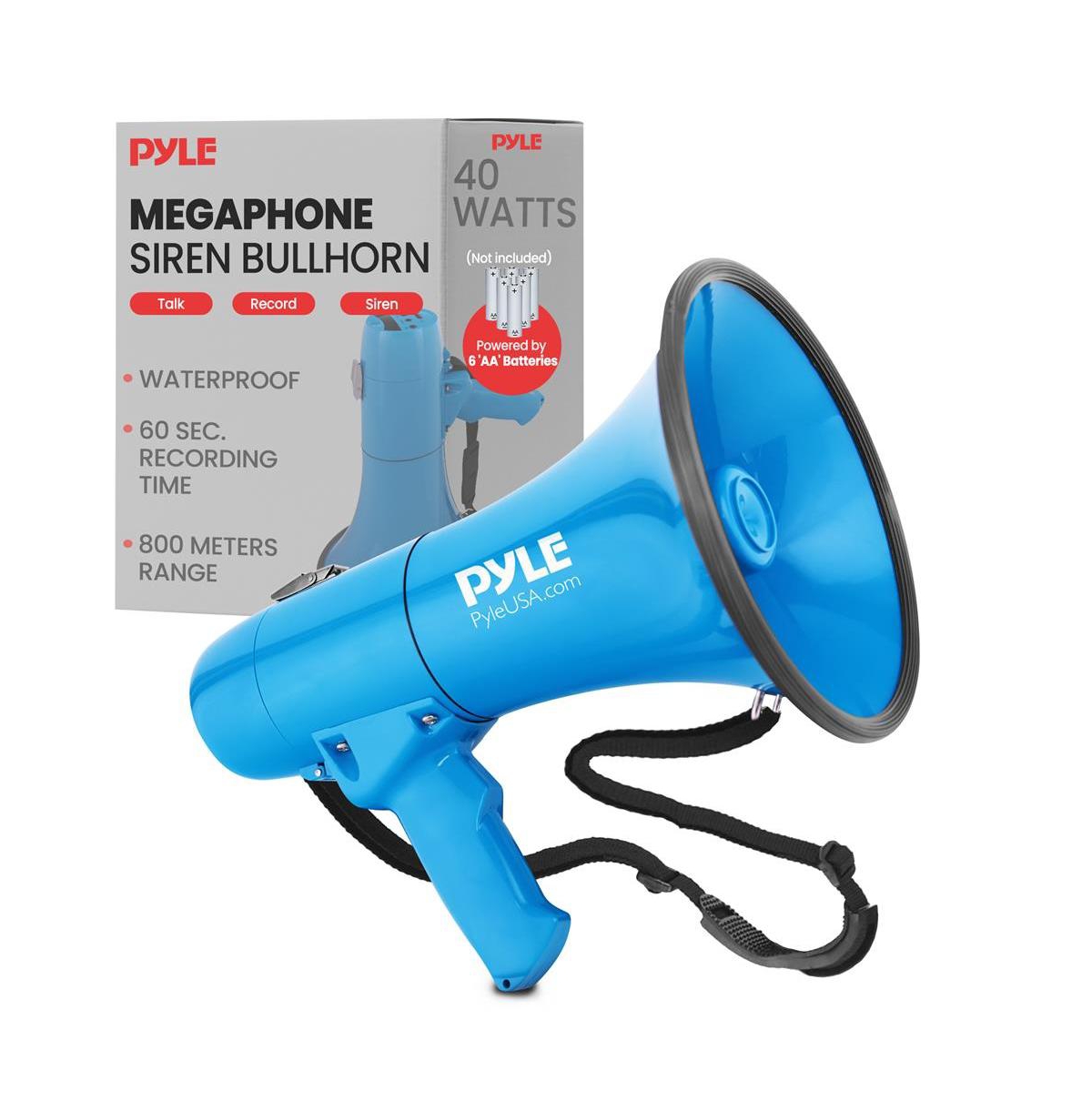 Click here for Pyle Megaphone Siren Bullhorn Speaker  40-Watt Wit... prices
