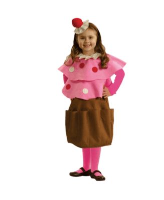 Dress Up America Creamy Cupcake Costume Set - Kids Girls - Macy's