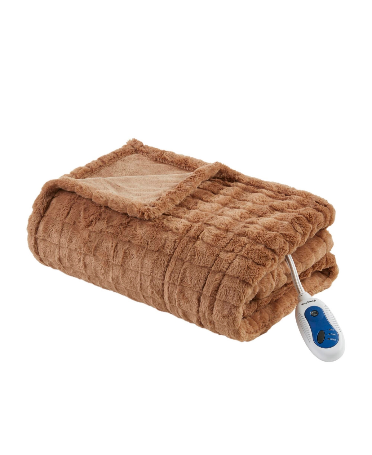 Click here for Beautyrest Zuri Electric Faux-Fur Throw  50 x 70 -... prices