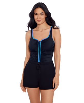 ShapeSolver Sport by Penbrooke Women's Shape Solver Sporty Shirred ...