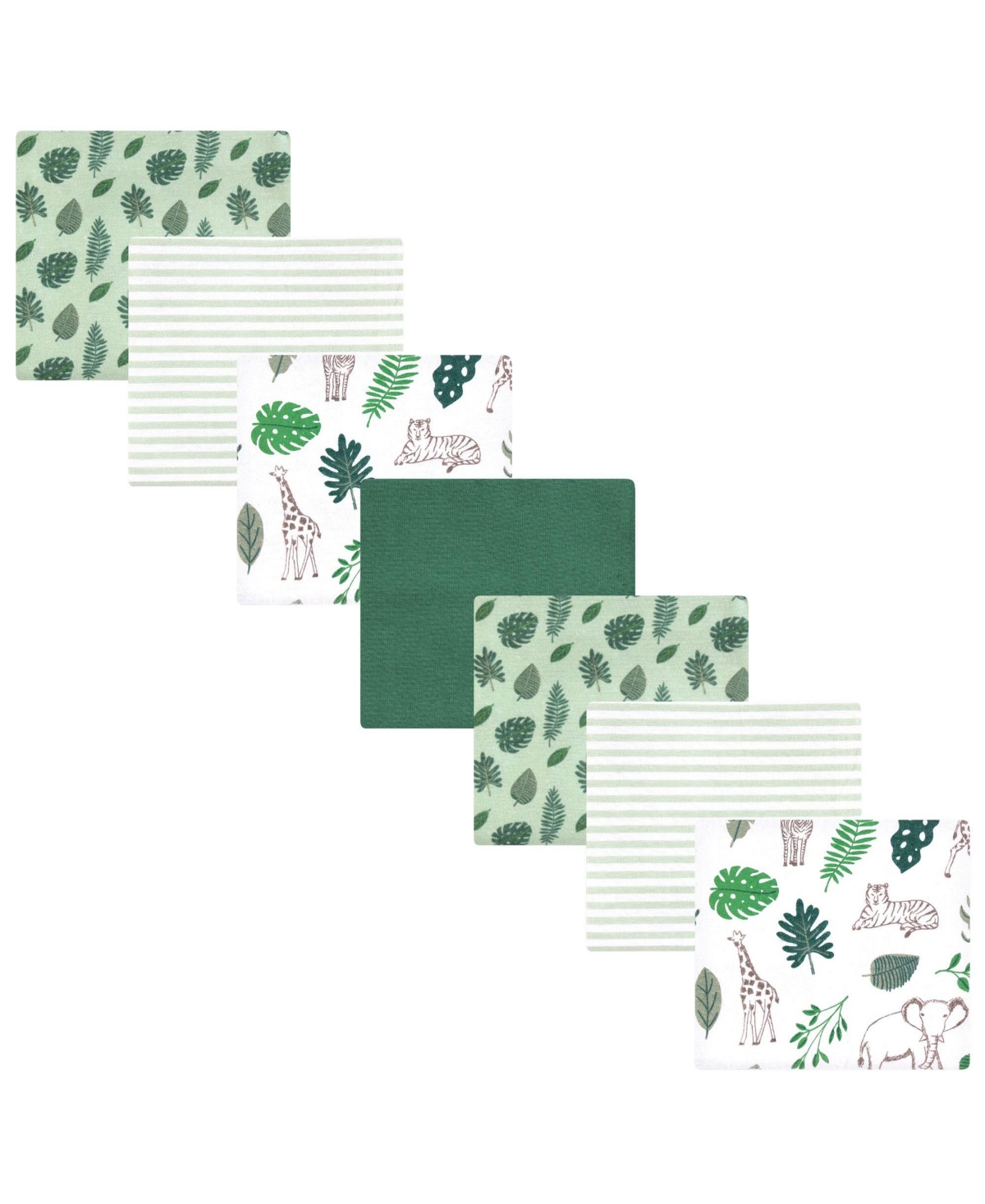 Click here for Hudson Baby Cotton Flannel Receiving Blankets  7-P... prices