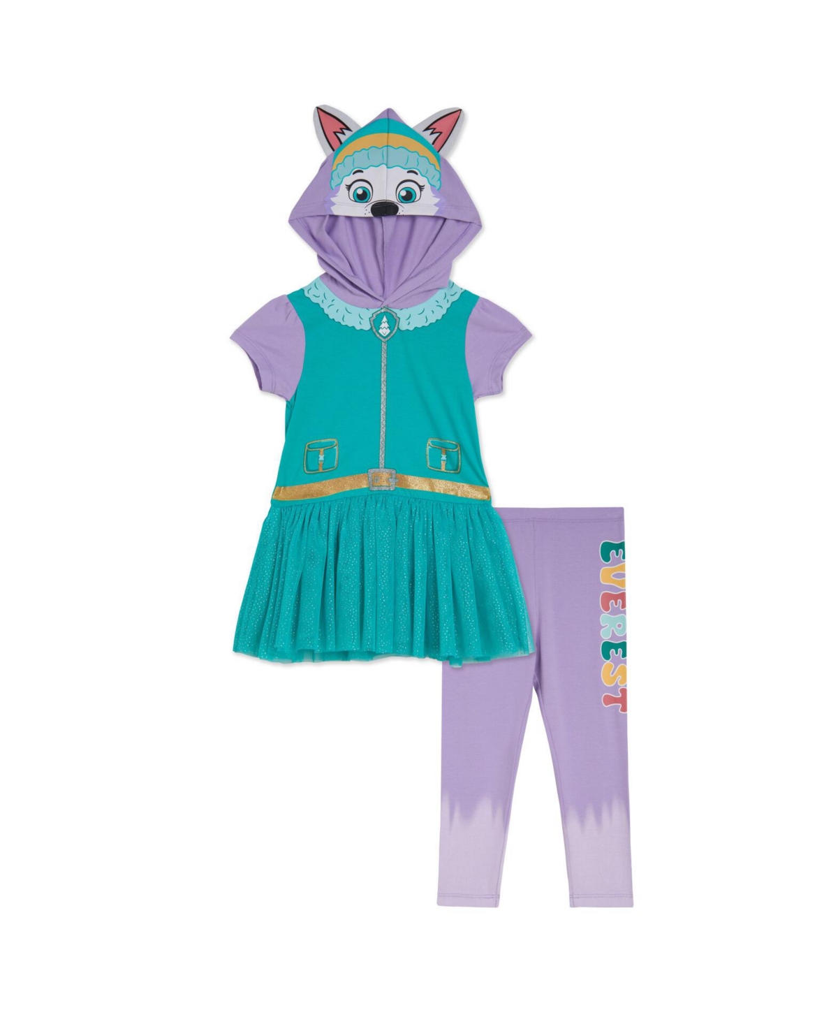 Click here for Paw Patrol Girls Hooded Cosplay T-Shirt Dress and... prices