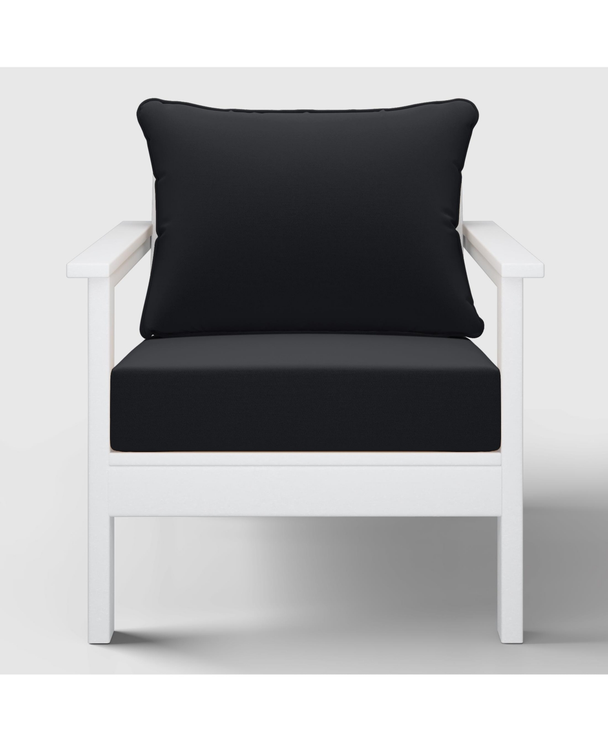 Click here for WestinTrends Outdoor Modern Hdpe Patio White Club... prices