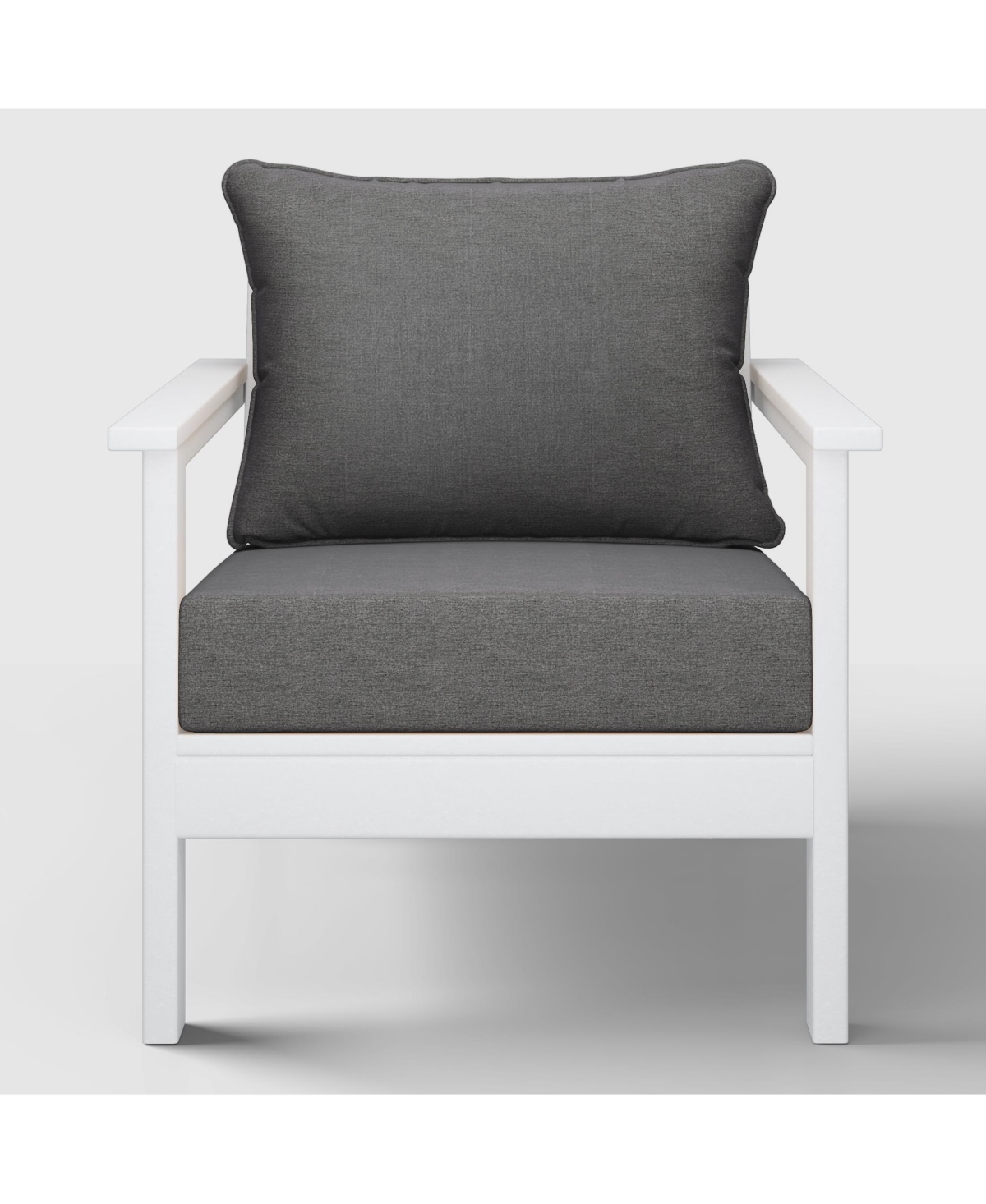 Click here for WestinTrends Outdoor Modern Hdpe Patio White Club... prices