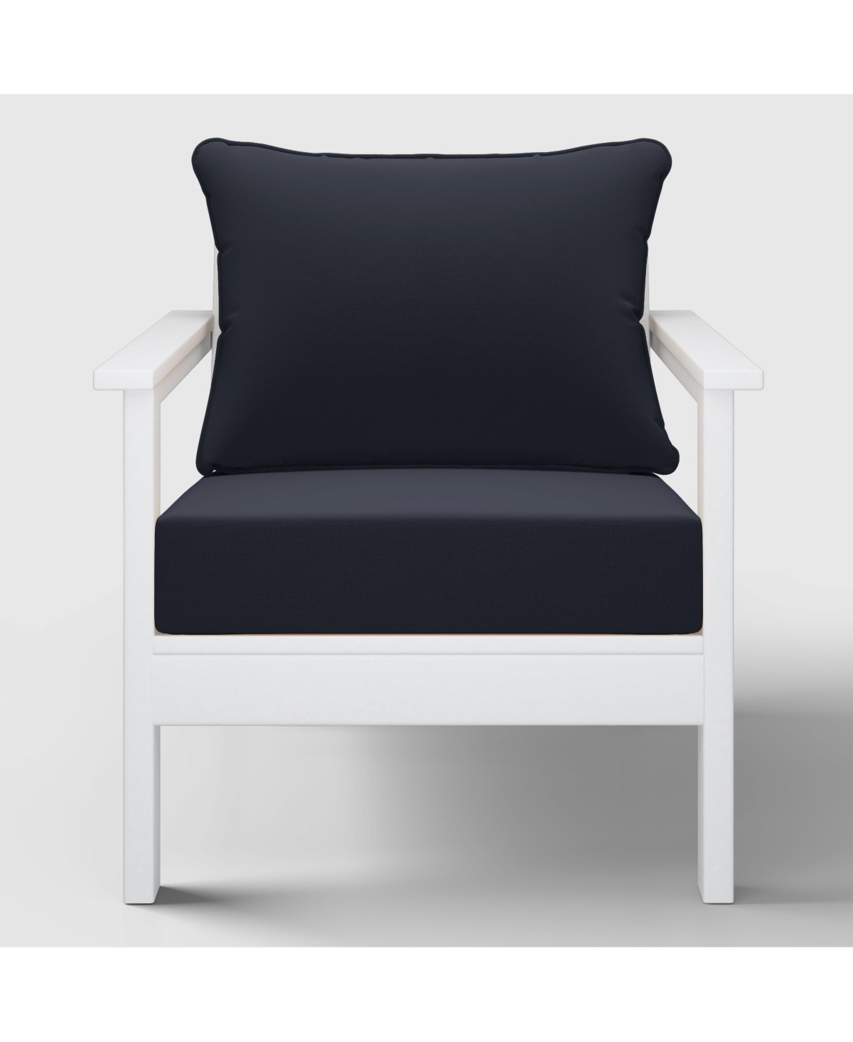 Click here for WestinTrends Outdoor Modern Hdpe Patio White Club... prices