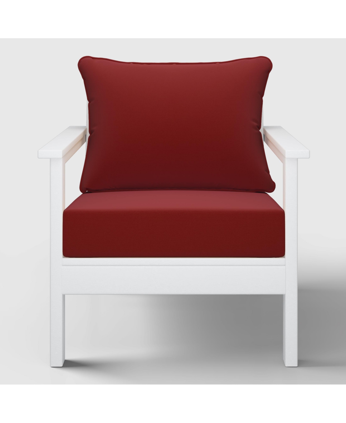 Click here for WestinTrends Outdoor Modern Hdpe Patio White Club... prices