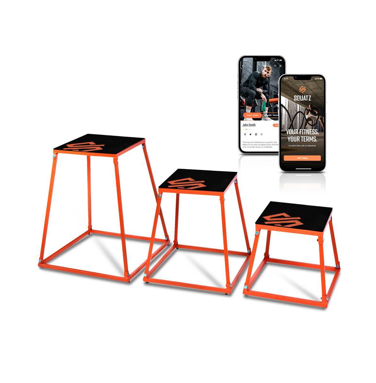 Click here for Squatz 3-Piece Plyometric Platform Box Set With An... prices