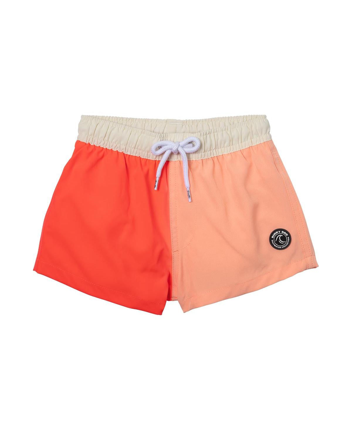 Click here for BinkyBro Baby Boys Bright Orange Playa Flamingo Sw... prices