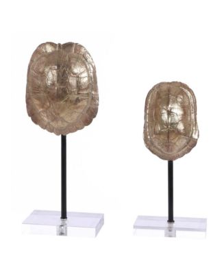 Safavieh Eris Set of 2 Turtle Shell Table Decor - Macy's
