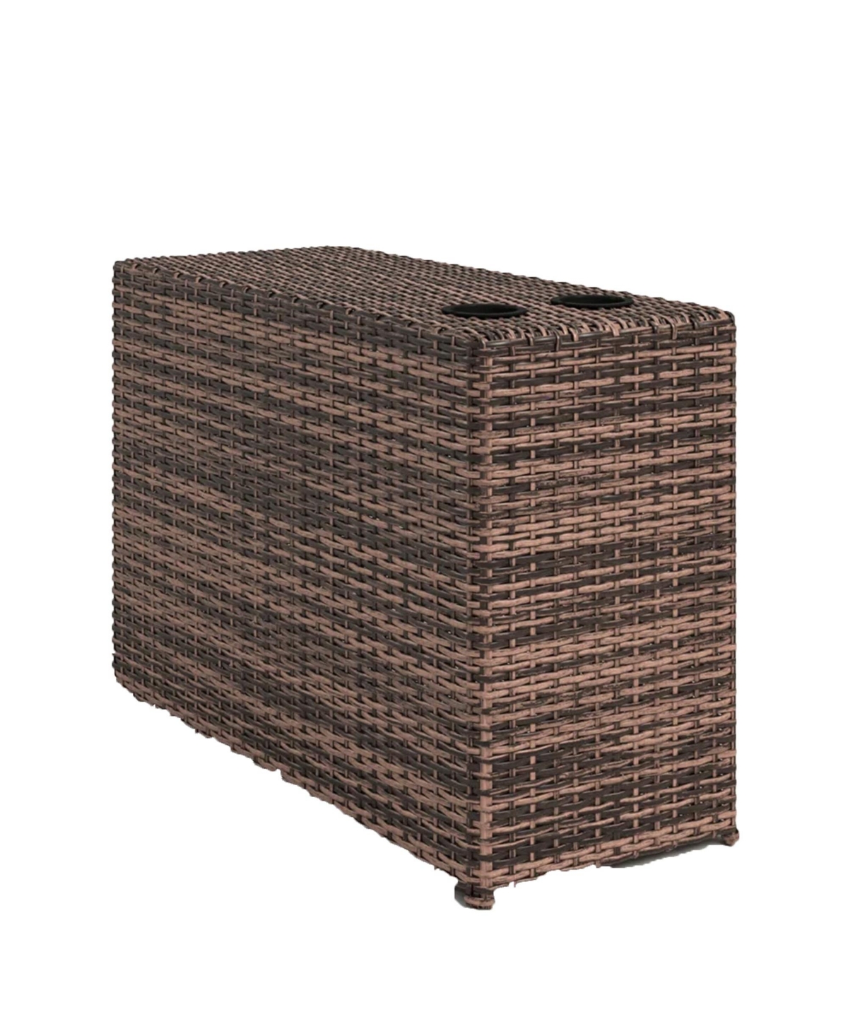 Click here for Mondawe Fully Assembled Outdoor Side Table - Brown prices