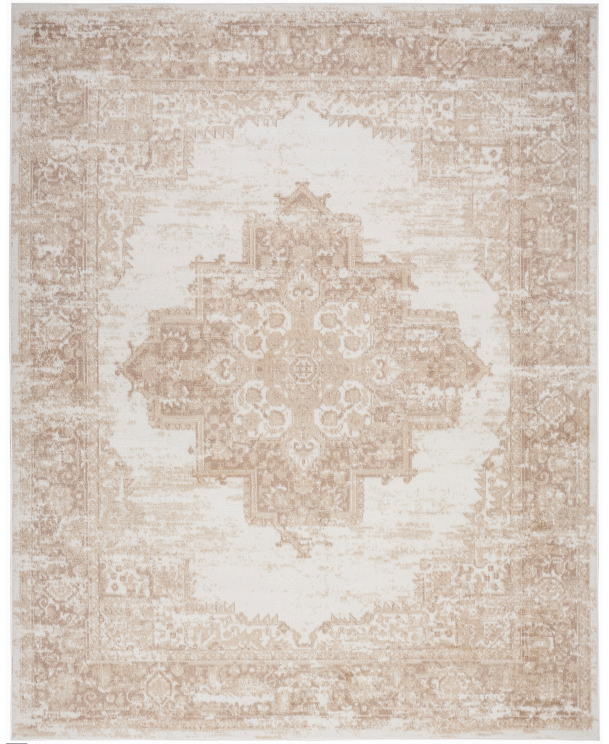 Click here for Nourison Home Grafix GRF14 53x73 Area Rug - Ivory prices
