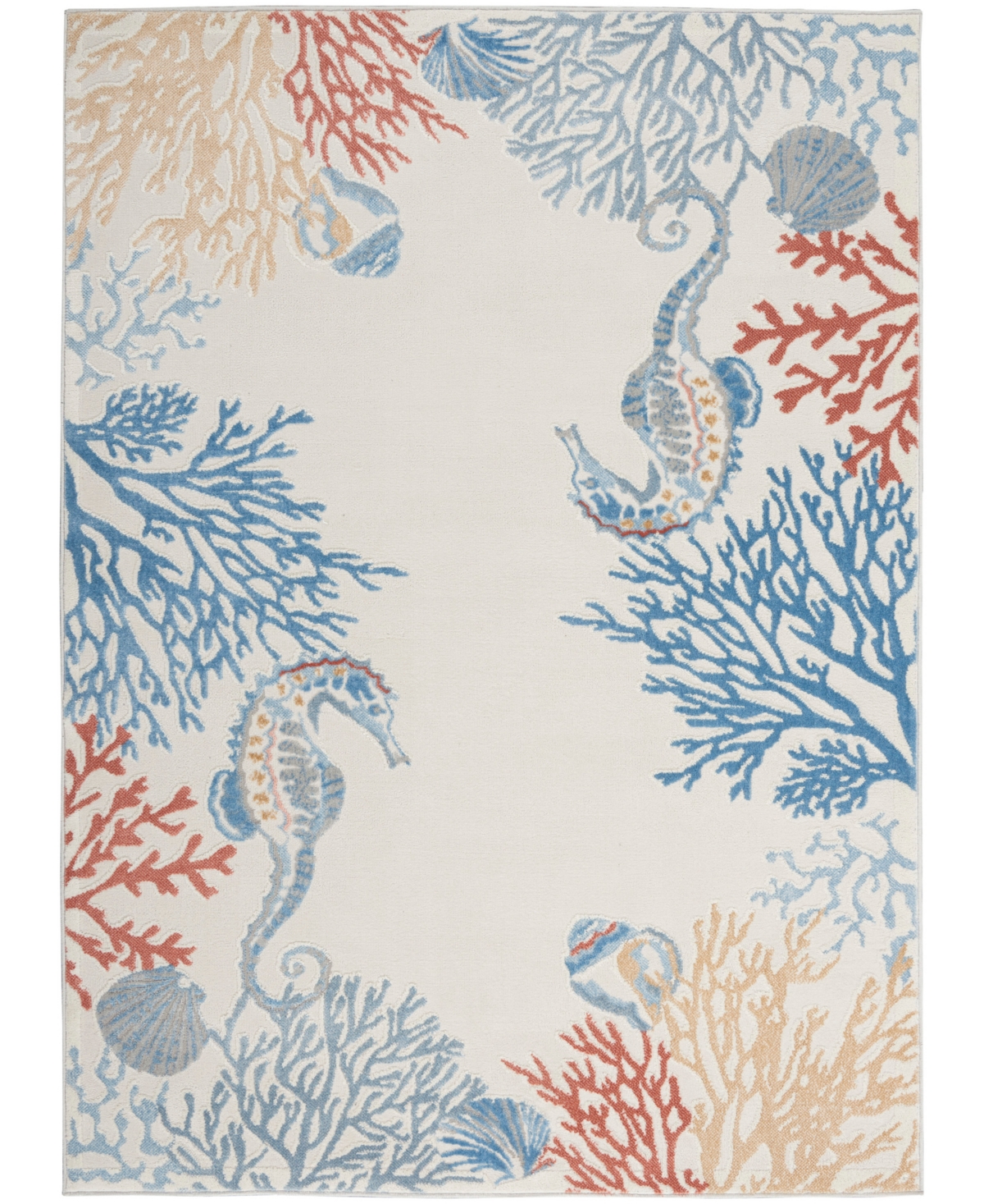 Click here for Nourison Home Seaside SDS03 53x73 Area Rug - Multi prices