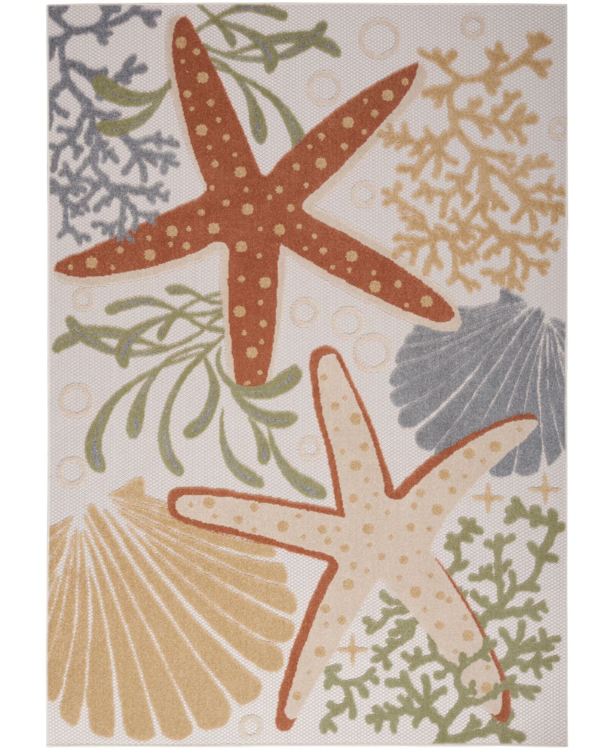 Click here for Nourison Home Aloha ALH24 36x56 Area Rug - Ivory prices