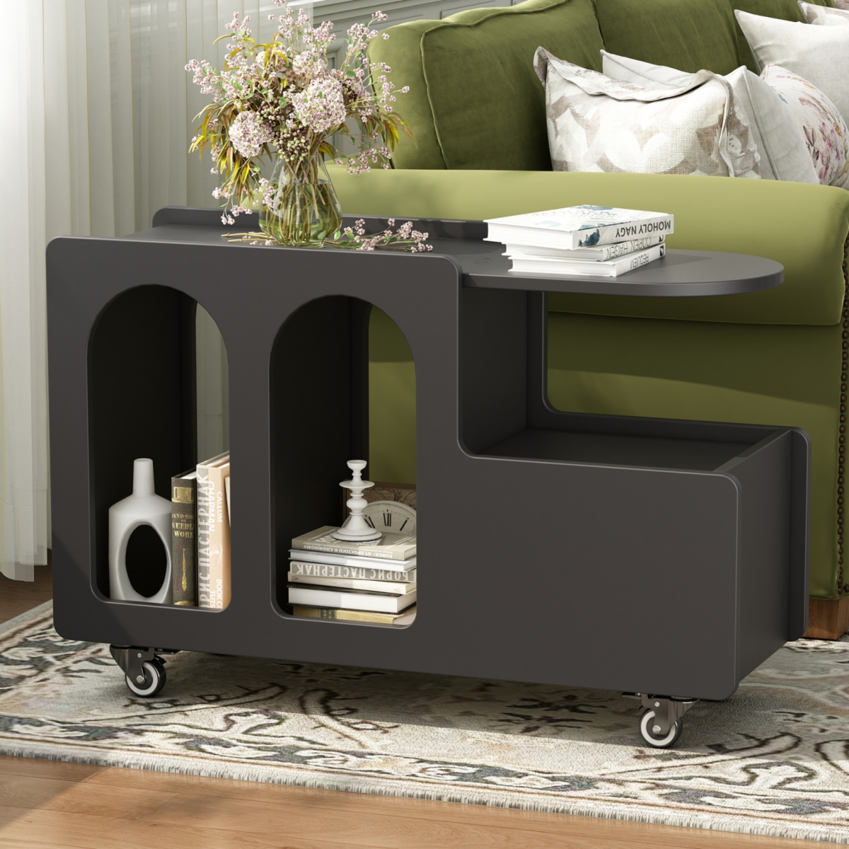 Click here for Simplie Fun Mobile End Table with lockable wheels... prices