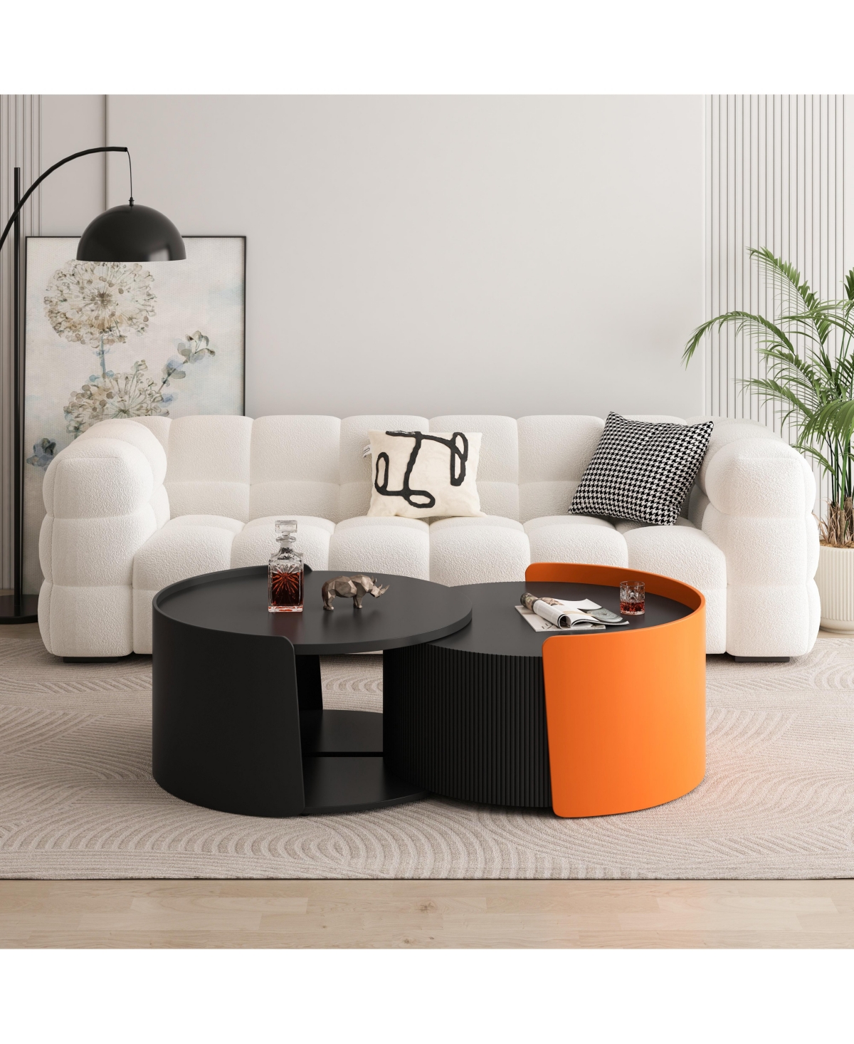 Click here for Streamdale Furniture Nesting Coffee Table  Round N... prices