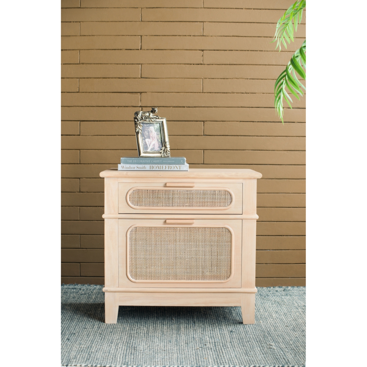 Click here for Streamdale Furniture 27.5x18x26 Bedside Table - Br... prices