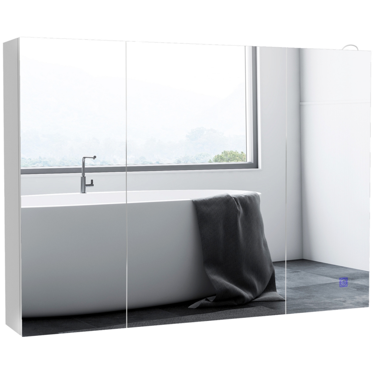 Click here for Lighted Medicine Cabinet with Mirror  26" x 3... prices