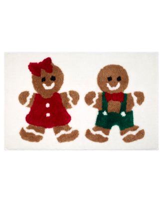 Avanti Gingerbread Friends Bath Rug, 32" x 20" - Macy's