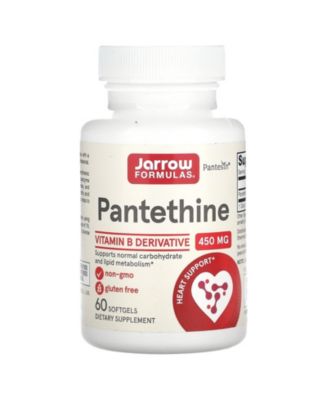 Jarrow Formulas Pantethine 450 mg - Derivative of Vitamin B5 - 60 ...