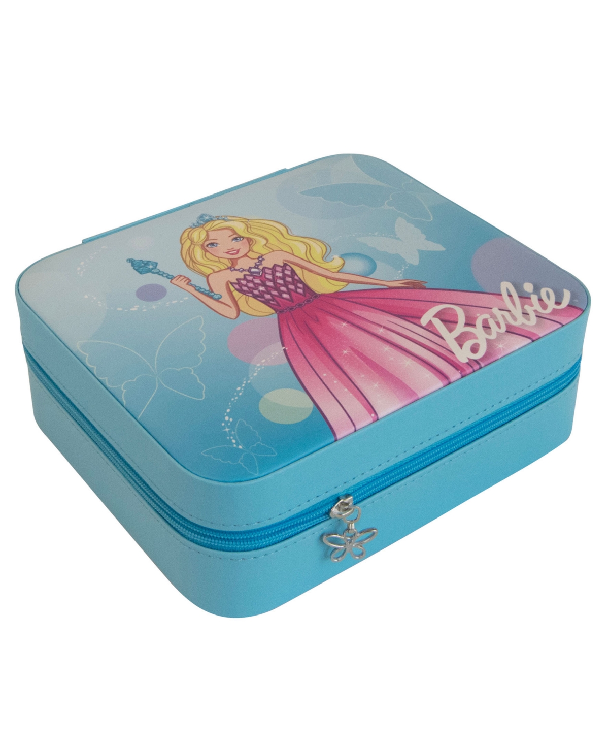 Click here for Mele & Co Barbie Butterfly Jewelry Box - Aqua prices