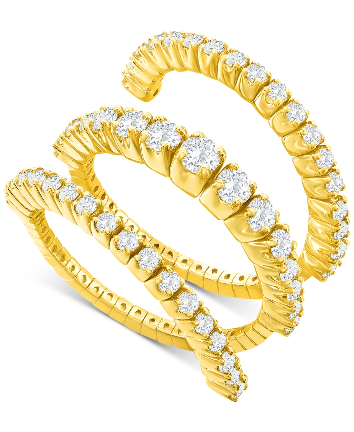 Click here for Diamond Wrap Coil Statement Ring (1-1/2 ct. t.w.)... prices