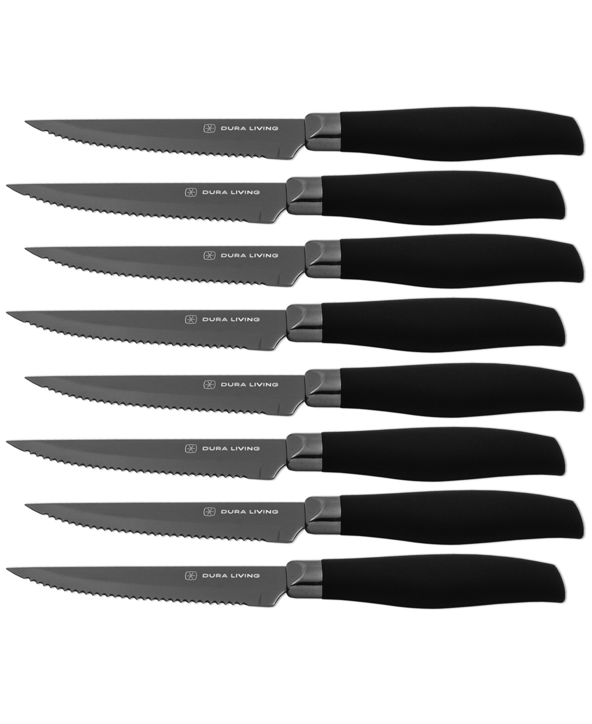 Click here for Dura Living 8-Piece Titanium Plated Steak Knife Se... prices