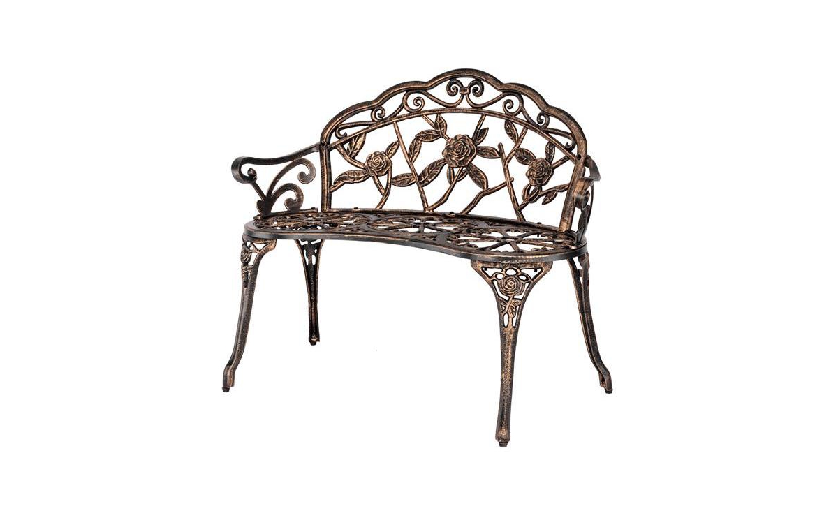 Click here for Slickblue 38.5 Cast Aluminum Outdoor Courtyard Dec... prices