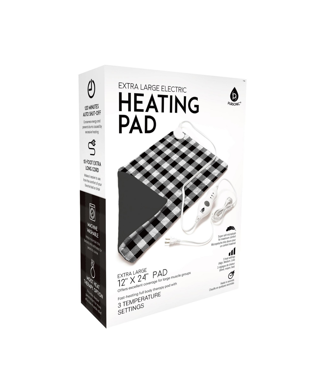 Click here for Pursonic Electric Heating Pad prices