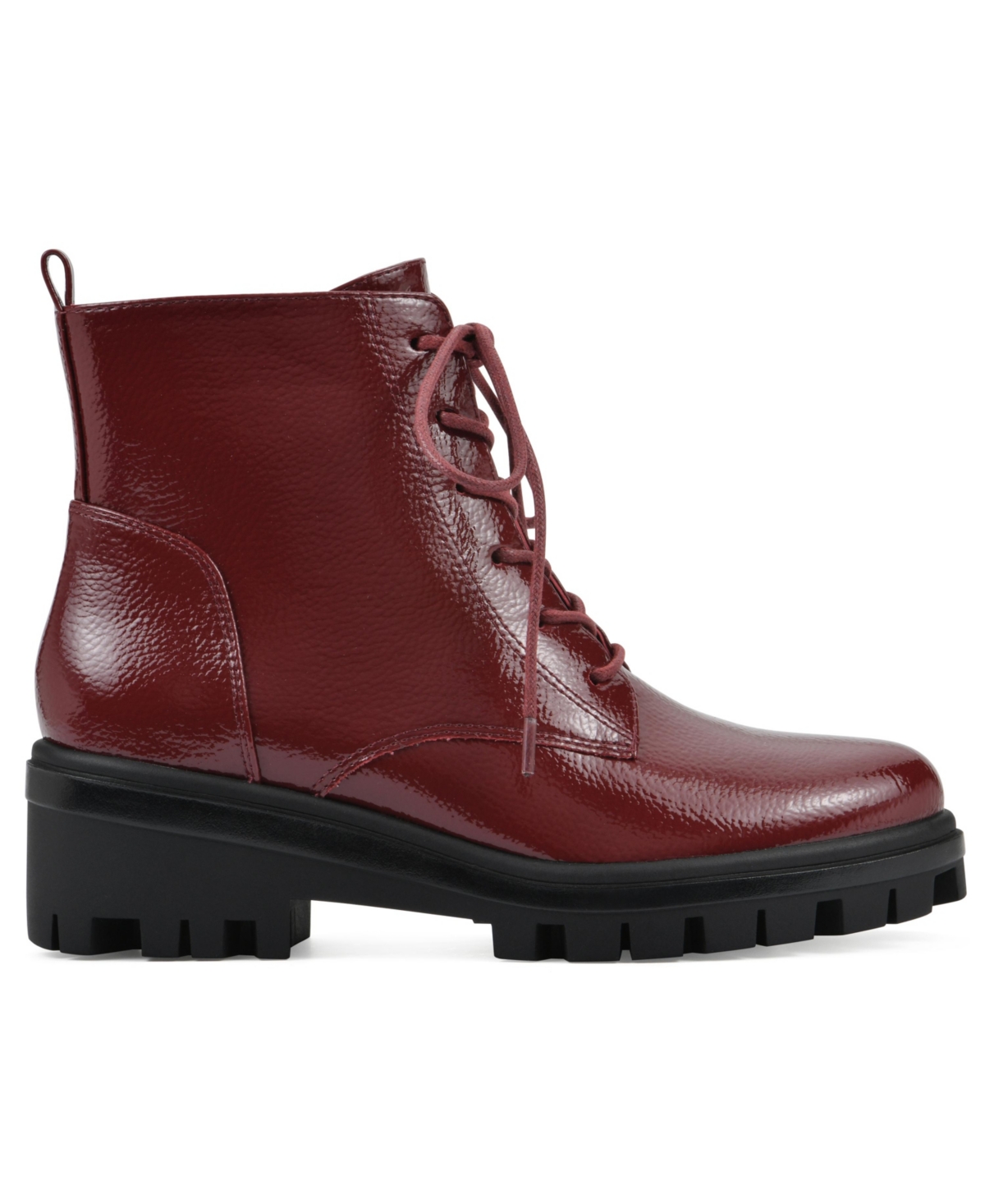 Click here for White Mountain Womens Tappy Lug Sole Combat Boots... prices