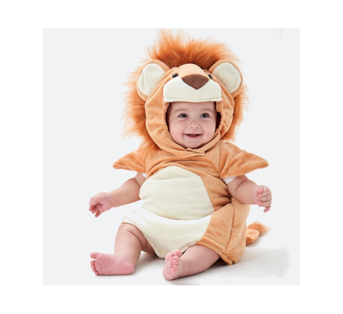 Click here for Dress Up America Lion Romper & Hood Costume Set -... prices
