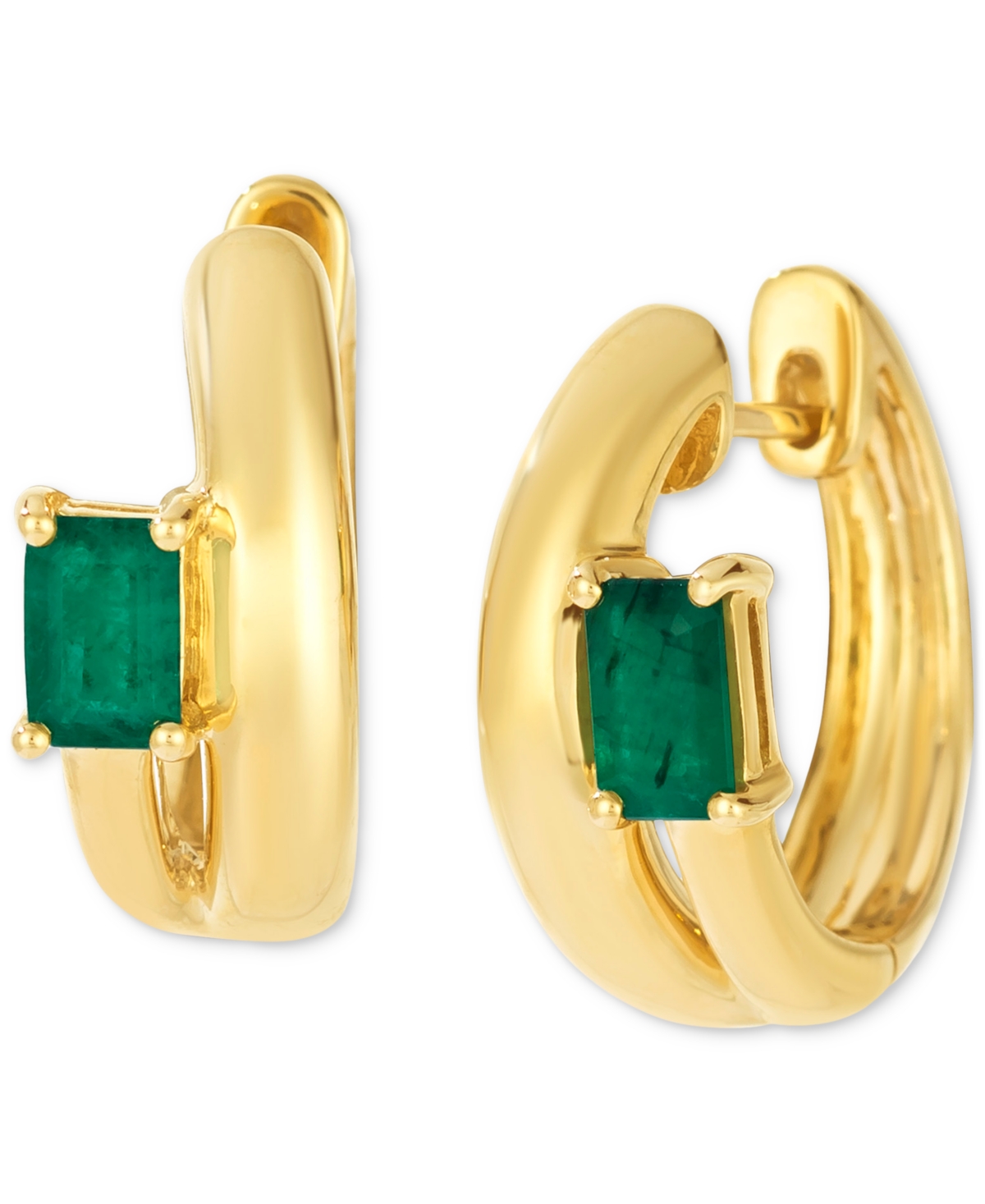 Click here for Le Vian Emerald (1 ct. t.w.) Hoop Earrings in 14k... prices