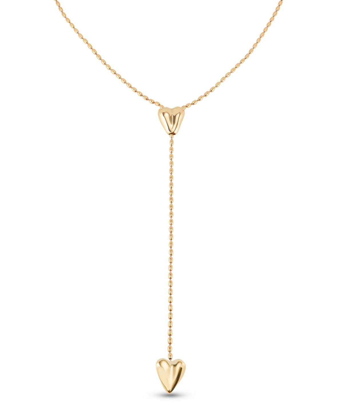 Click here for UNOde50 Two Hearts Metal Alloy Chain - Gold prices