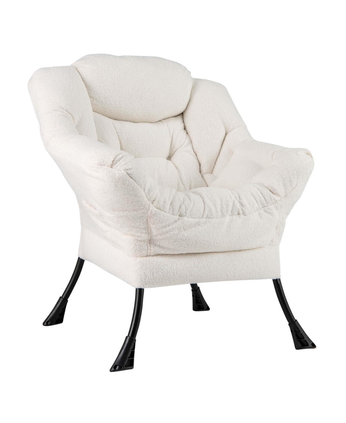 Click here for Large Lazy Chair with Cozy Head Pillow Stylish Tuf... prices